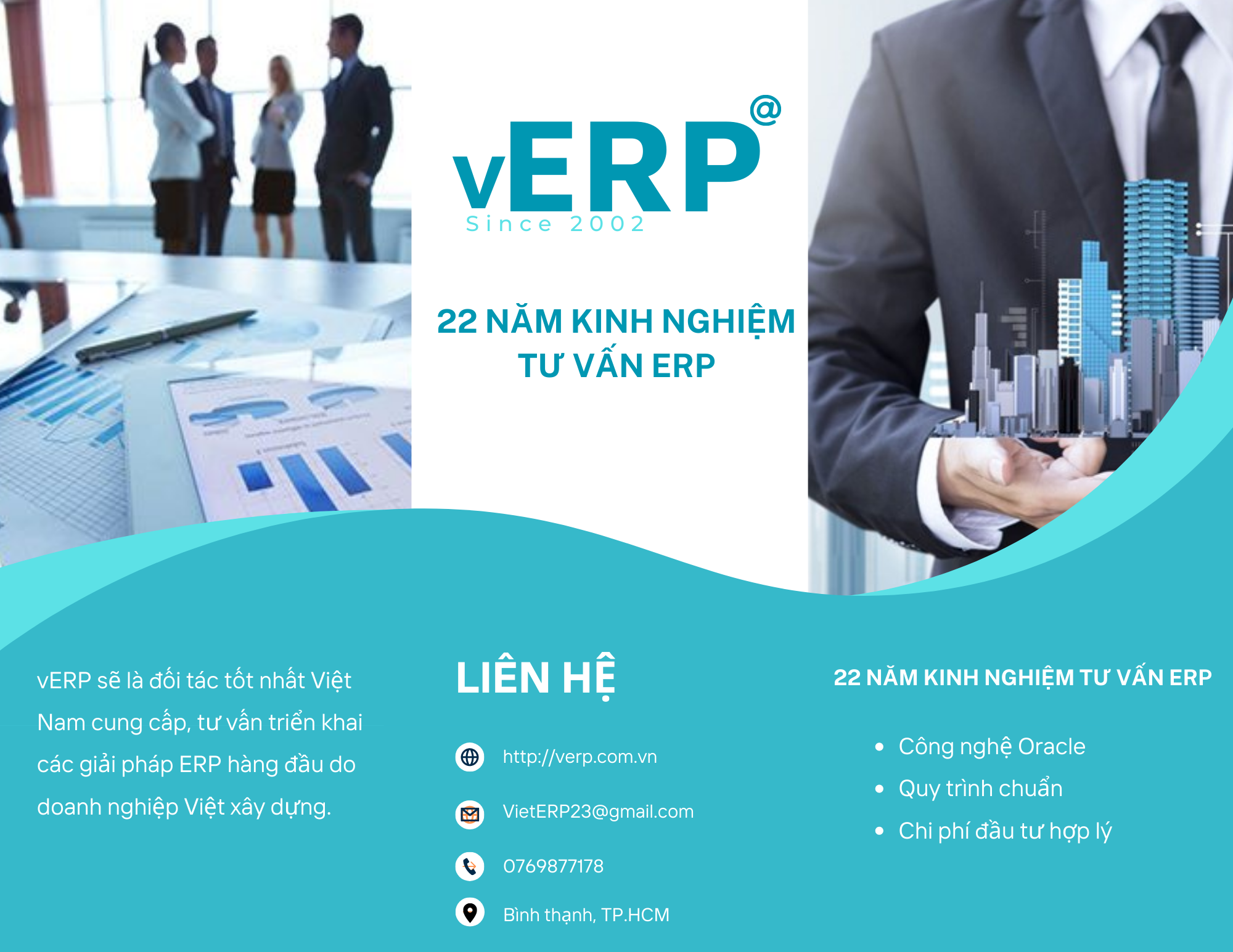 Giới thiệu các giải pháp phần mềm của vERP - ERP VIỆT