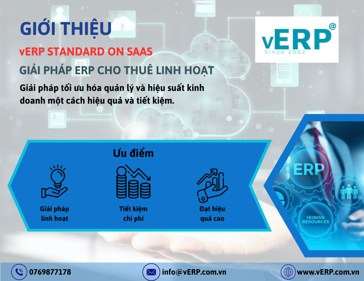 vERP STANDARD ON SAAS - VIDEO GIỚI THIỆU GIẢI PHÁP ERP CHO THUÊ LINH ...